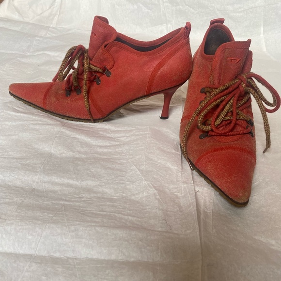 Diesel | Shoes | Diesel Shasta Sport Kitten Heels | Poshmark